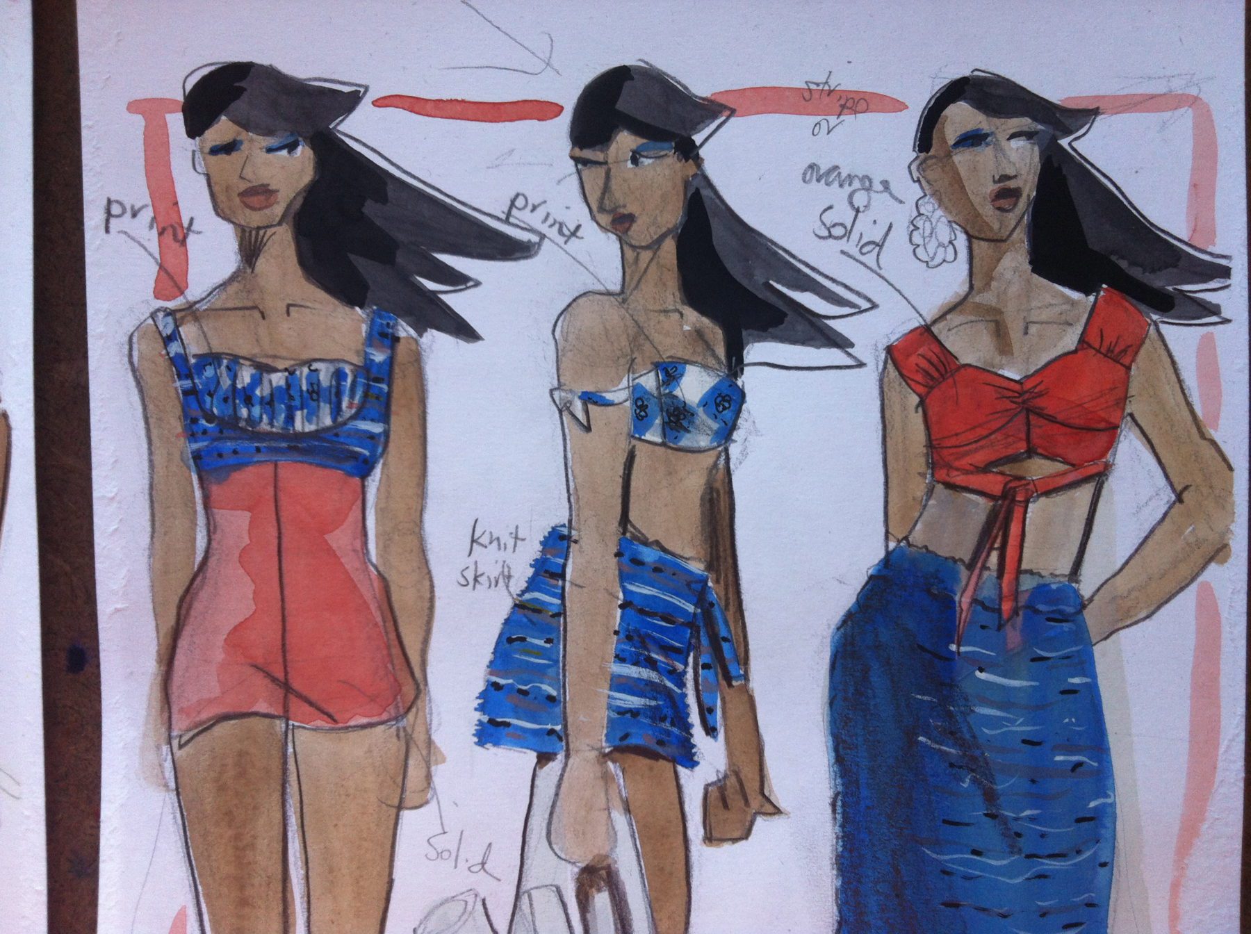 Fashion Illustration Techniques Contours Fashion Illustration Techniques Contours