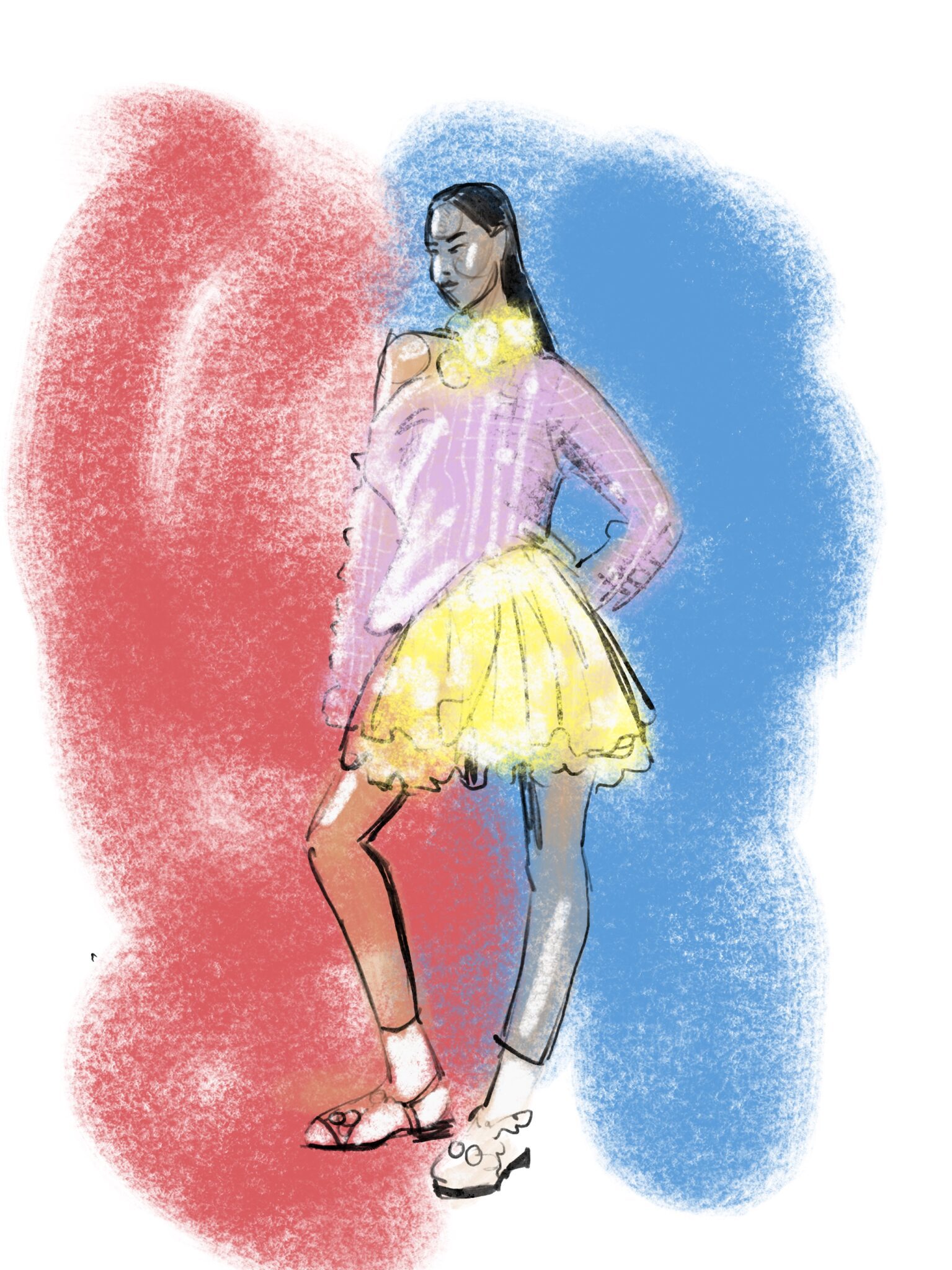 Using Procreate App for Fashion Illustration on IPad