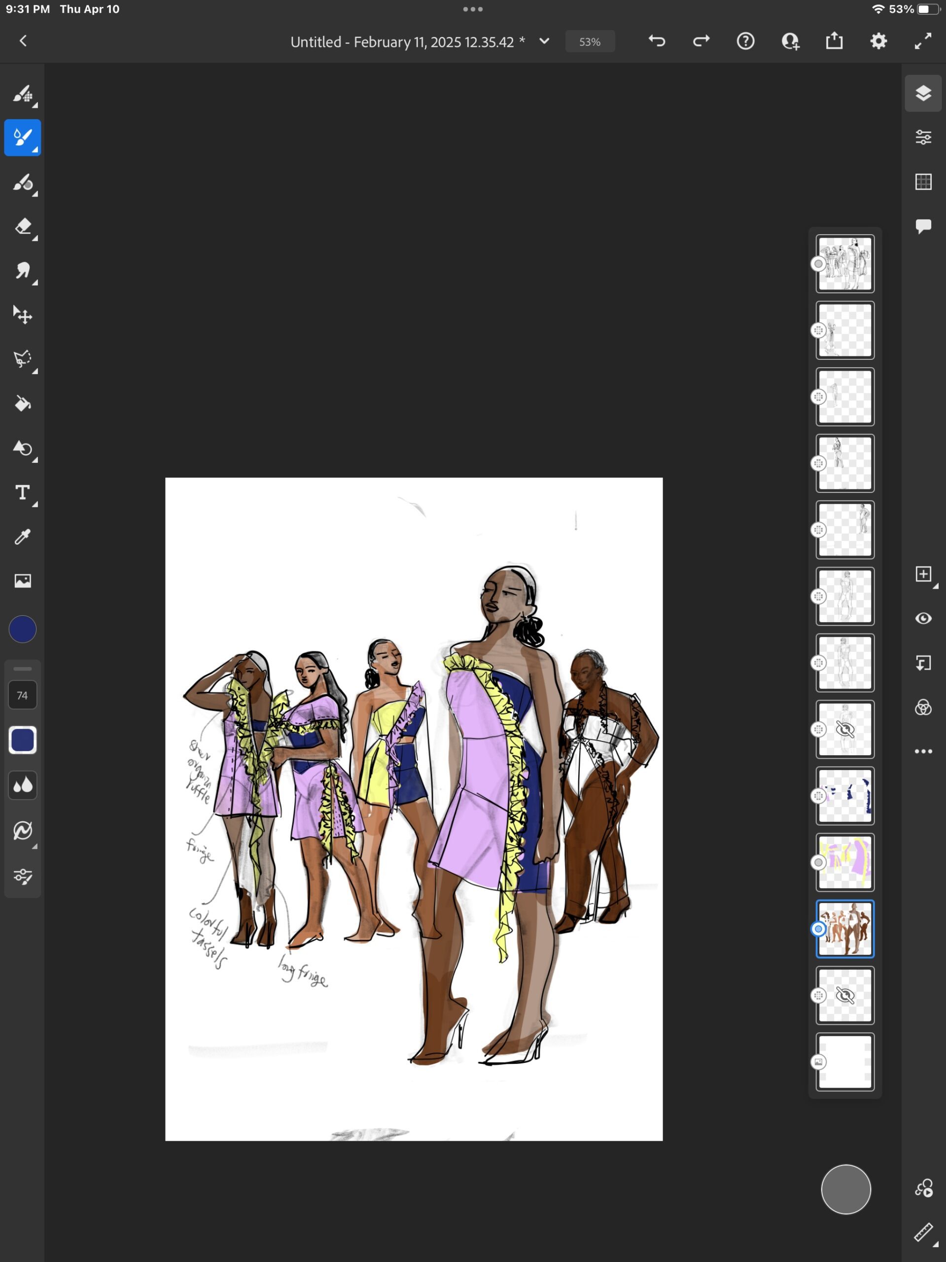 Fashion Design Sketching and Illustration wtih Apps